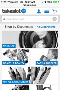 Takealot.com targets mobile with new site – BusinessTech