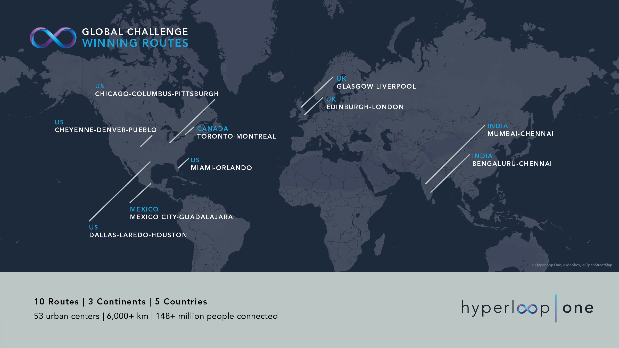 10 potential global Hyperloop routes revealed – BusinessTech