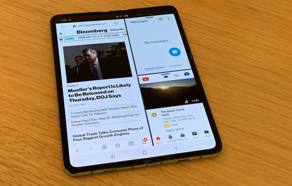 Hands-on with Samsung’s new thick foldable smartphone – BusinessTech
