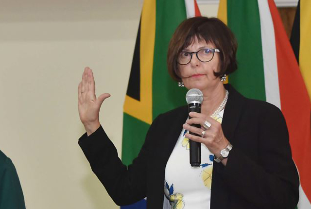 Barbara Dallas Creecy South African Minister of Environment, Forestry ...