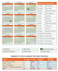 Here is the new calendar for schools in South Africa – BusinessTech