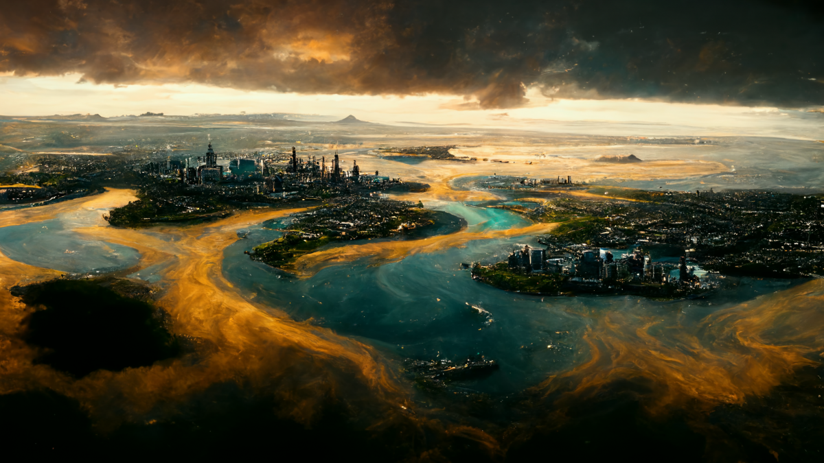 This is what an AI thinks the world will look like in the year 2100 ...