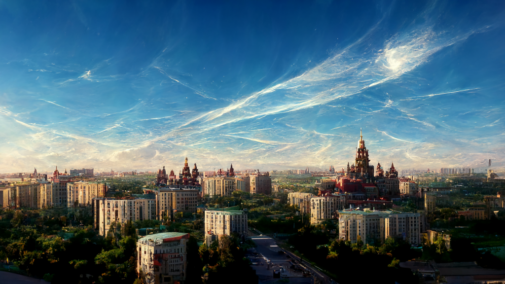 This is what an AI thinks the world will look like in the year 2100 ...