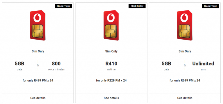 Vodacom launches massive Black Friday sale – BusinessTech