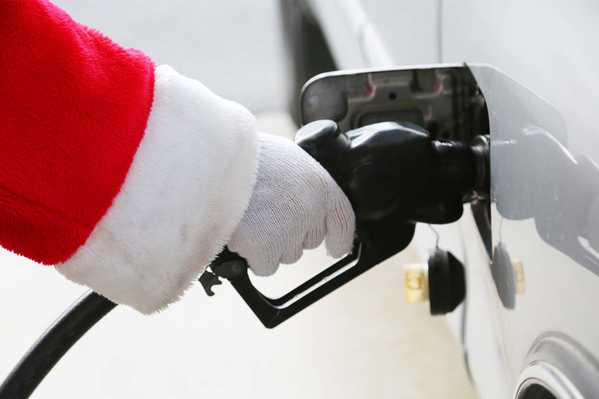 Christmas fuel pump – BusinessTech
