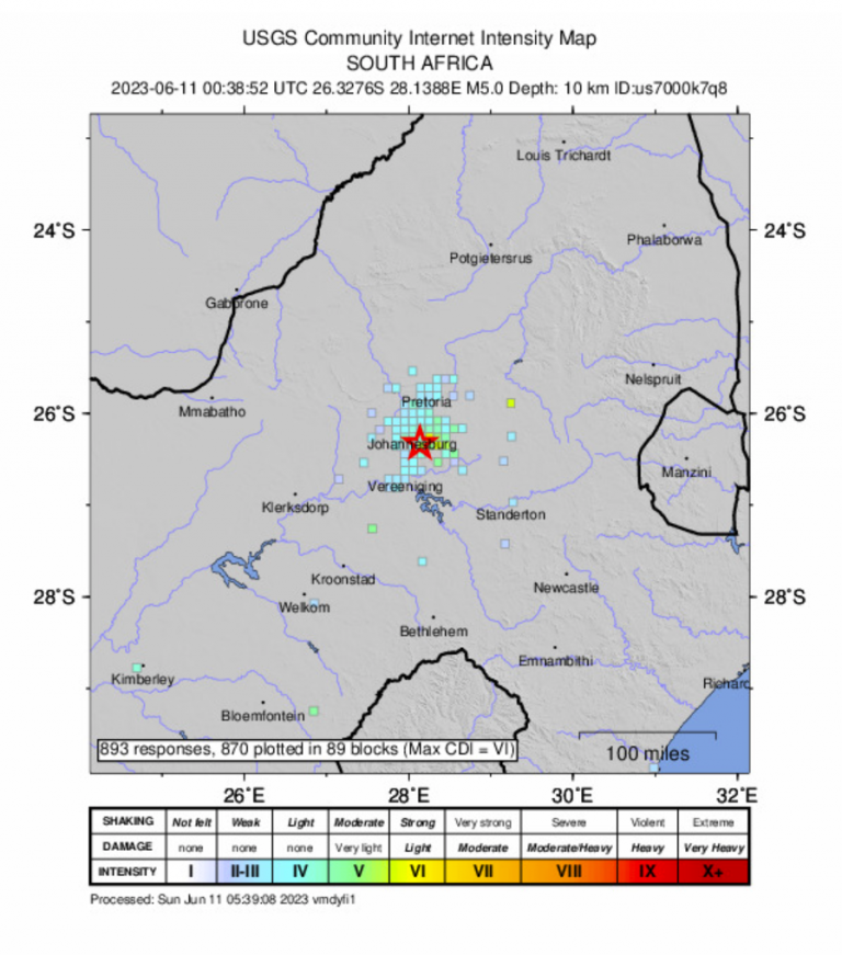 Earthquake hits Gauteng – BusinessTech
