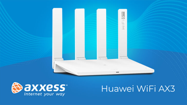 Axxess continues to offer premium free-to-use Huawei WiFi AX3 Router ...