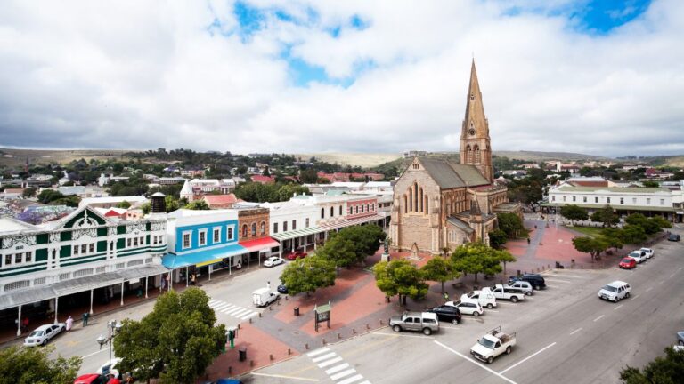 South African town with historic university and private schools ...