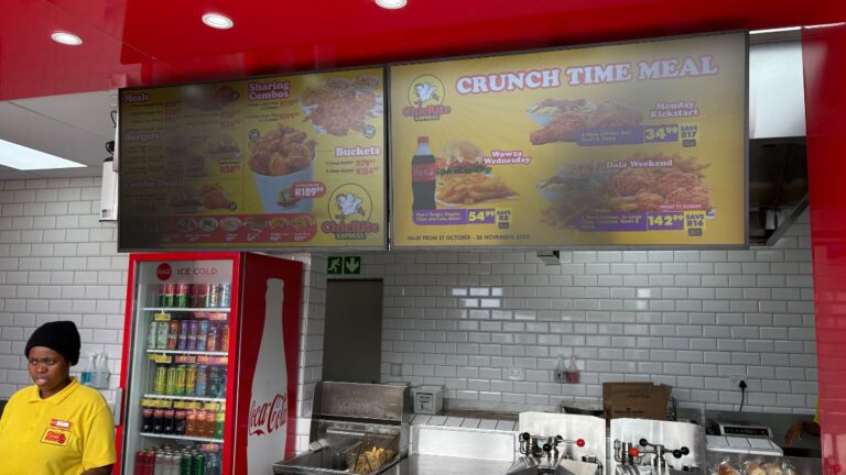 New South African fast food chain slowly taking over Shoprite stores ...