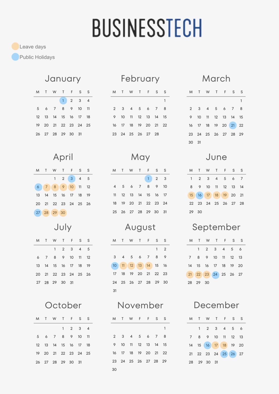 How to turn 20 leave days into 48 days off in 2026 – BusinessTech
