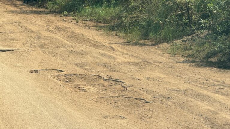 R504 to enter, but the roads are deteriorating in front of everyone’s ...